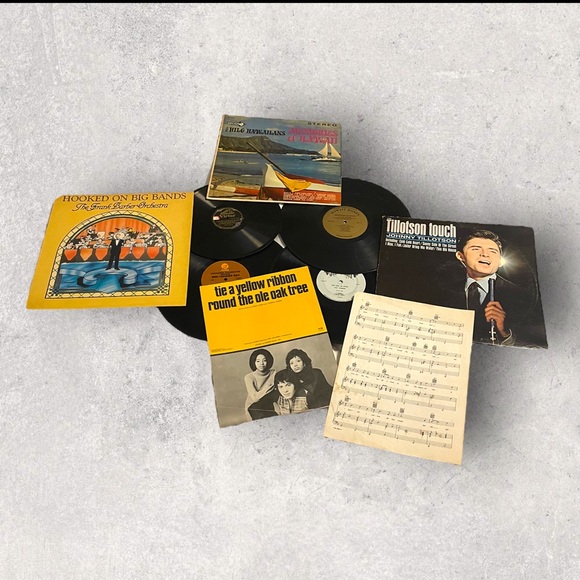 Vintage | Media | Perfectly Imperfect Random Record And Record Jackets ...